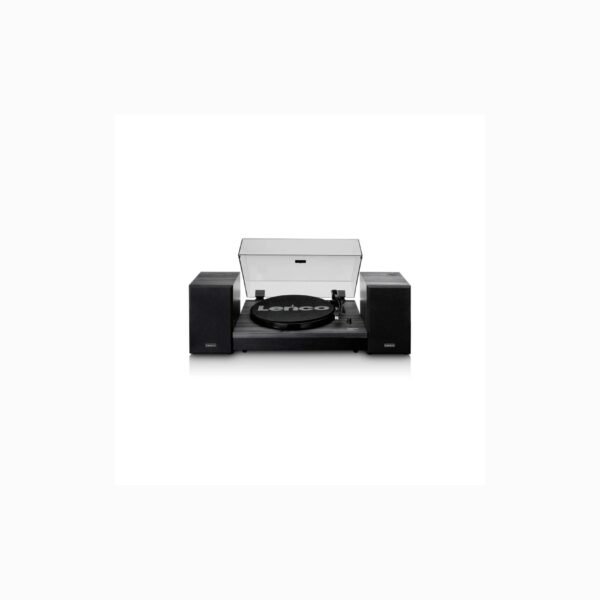 Lenco LS-300BK - Record Player with Bluetooth and two Bookshelf ...